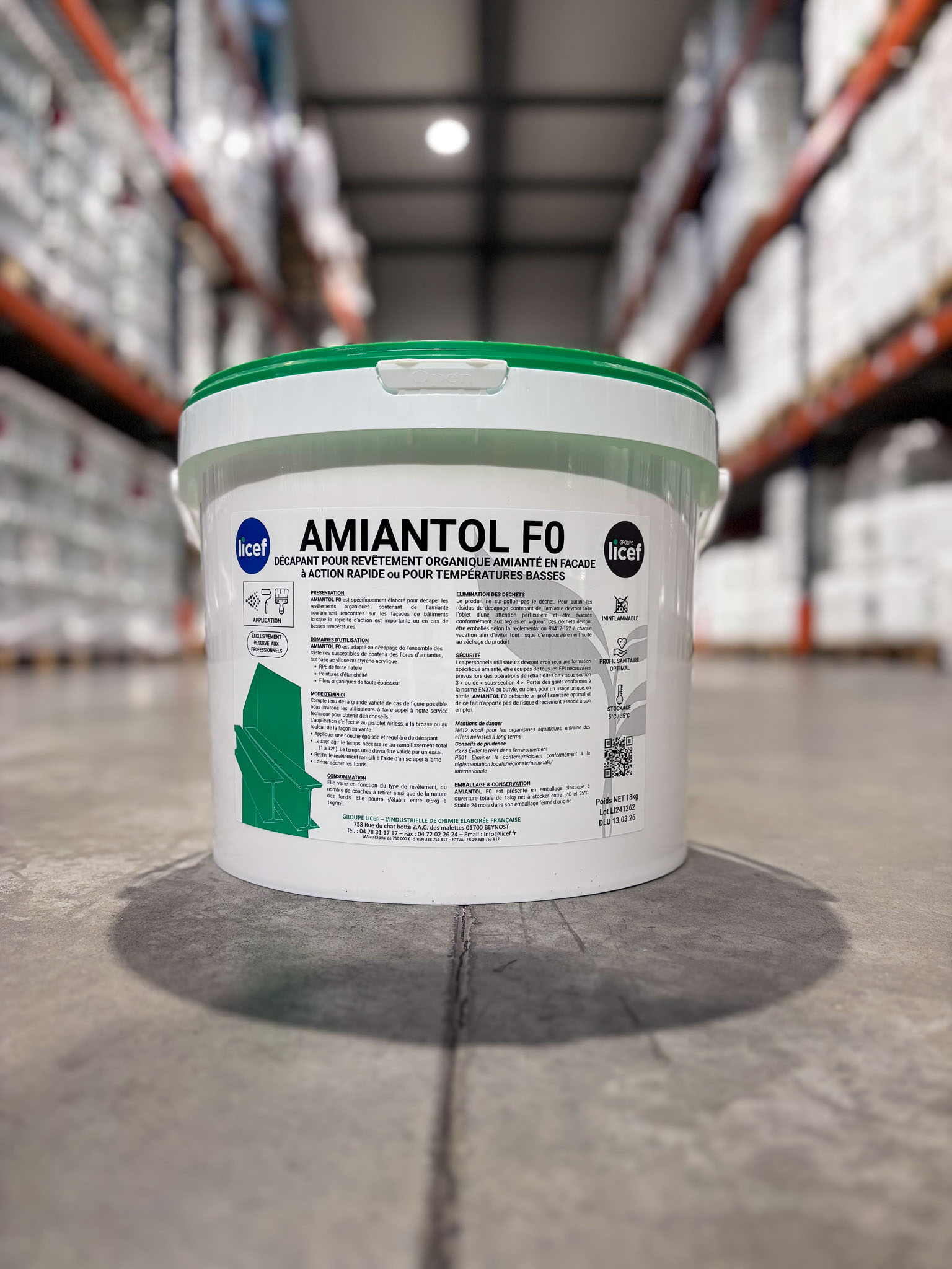 AMIANTOL F0 - Gamme LICEF - LICEF