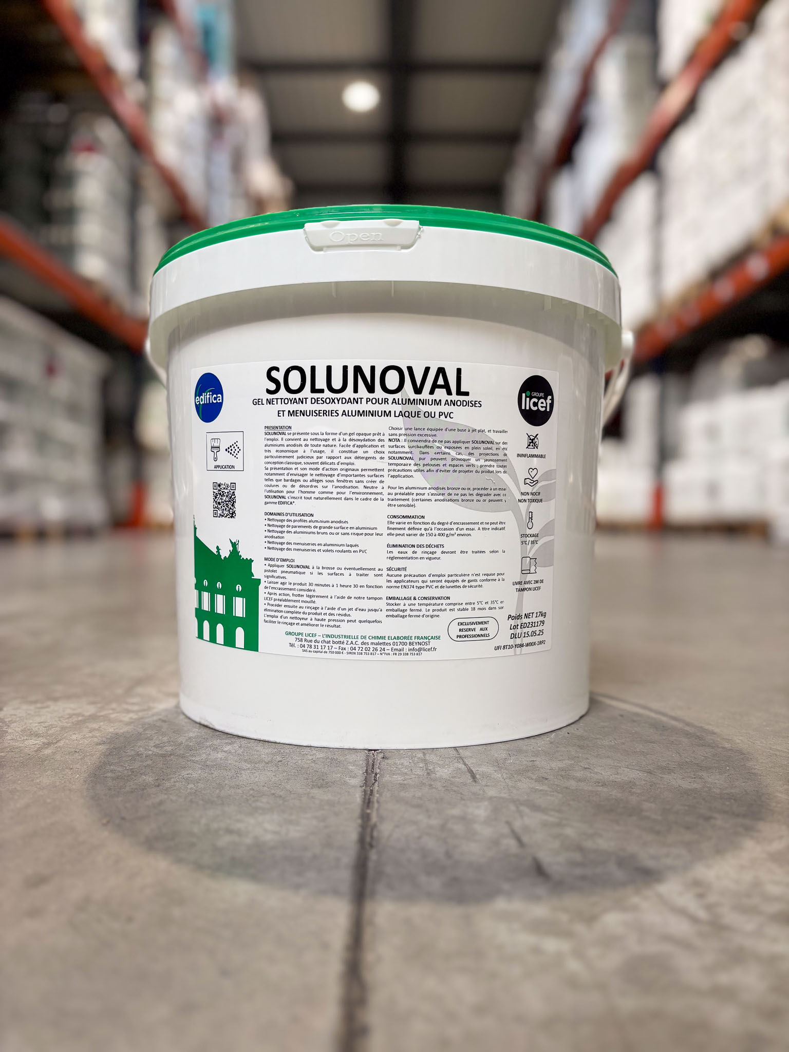 SOLUNOVAL - Gamme EDIFICA - LICEF